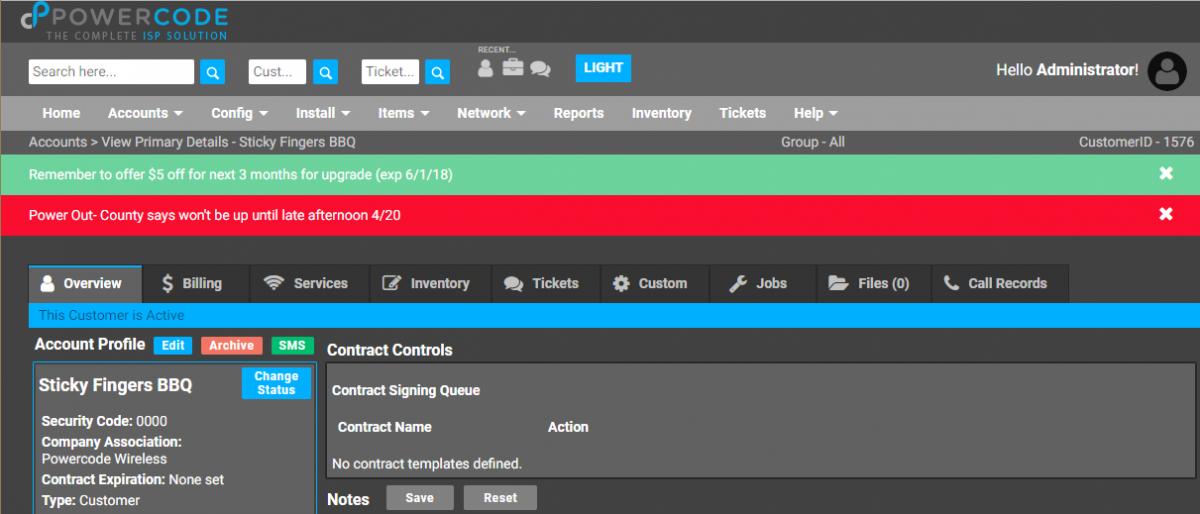 Start Using Custom Customer Alerts – Powercode