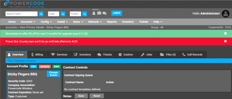 Start Using Custom Customer Alerts – Powercode