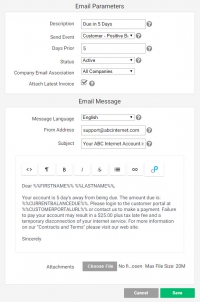 system email – Powercode