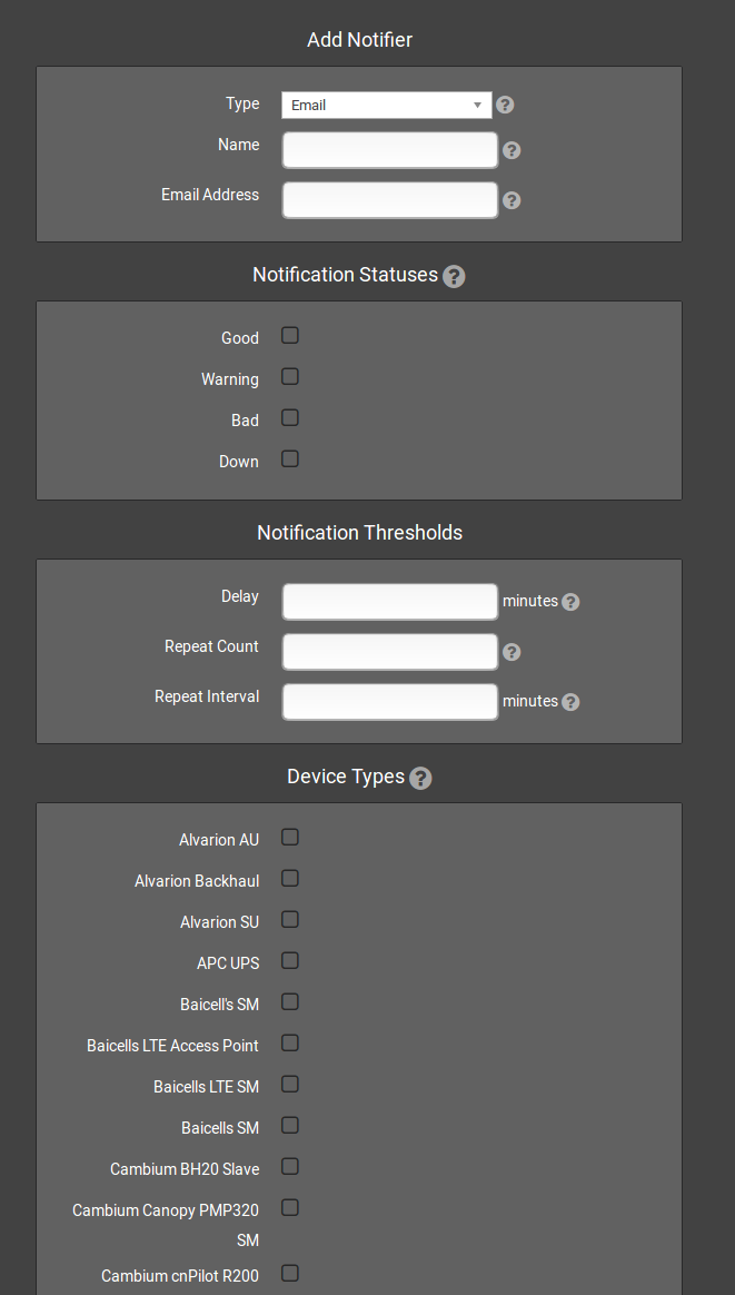 Addnewnotifier Powercode