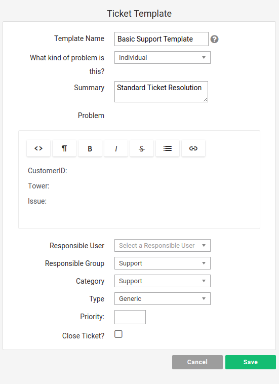 TicketTemplate – Powercode